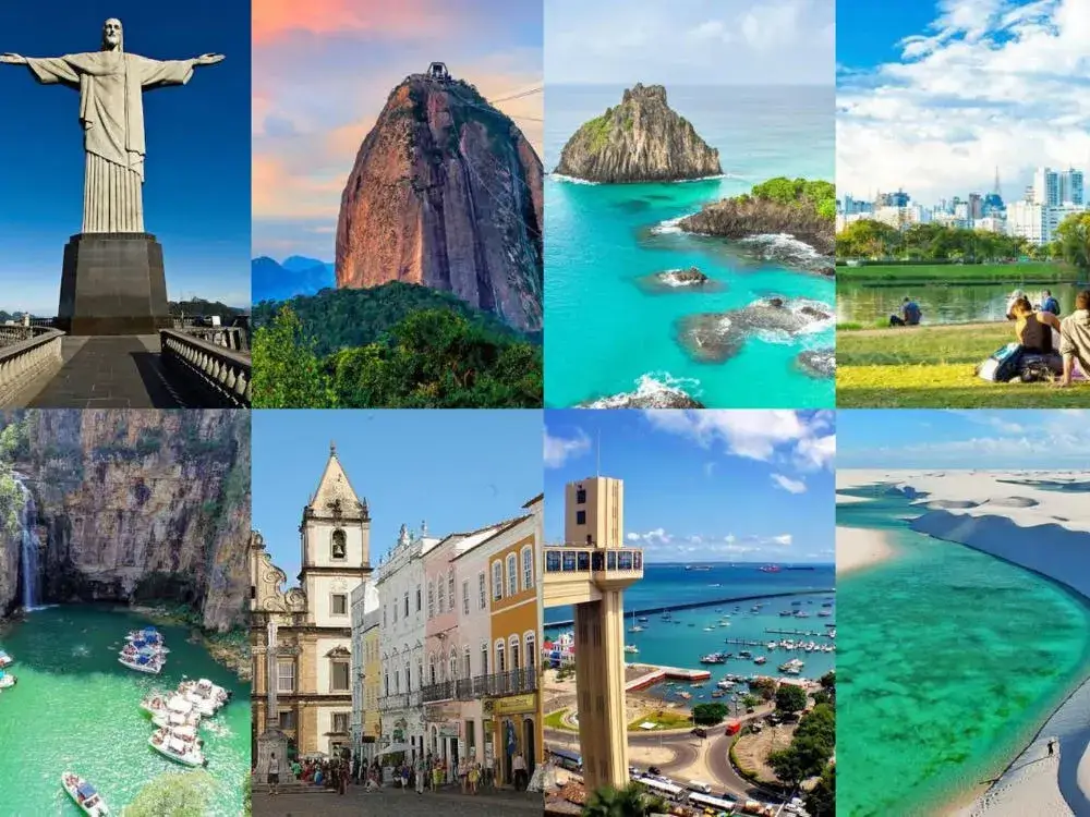 Conheça os principais pontos turísticos do Brasil Conheça os principais pontos turísticos do Brasil